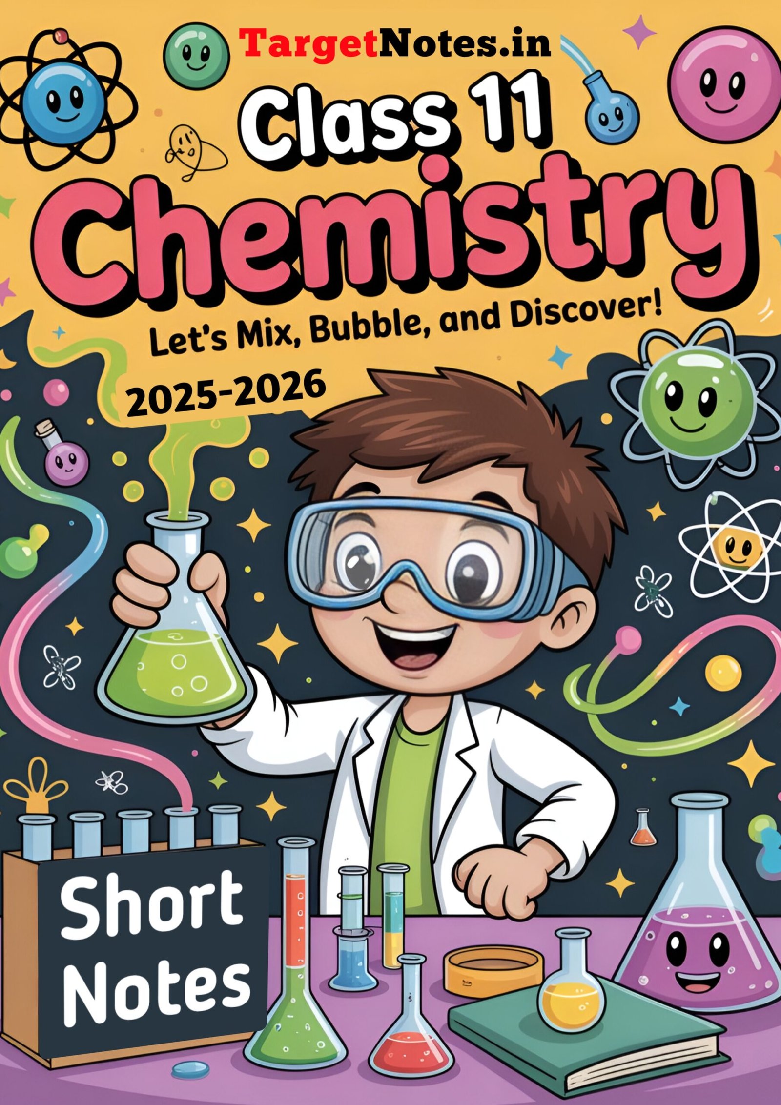 NCERT Class 11th Chemistry Short Notes With Formula 2025-2026 – Target ...